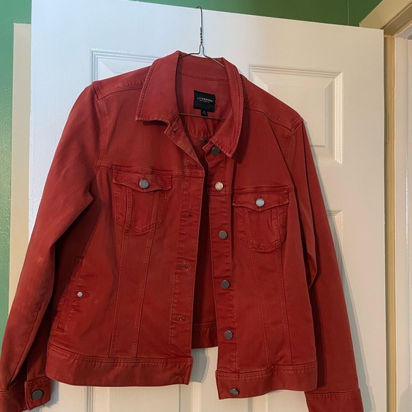 Liverpool | Jackets & Coats | Liverpool La Denim Jacket Rust No Tags ...
